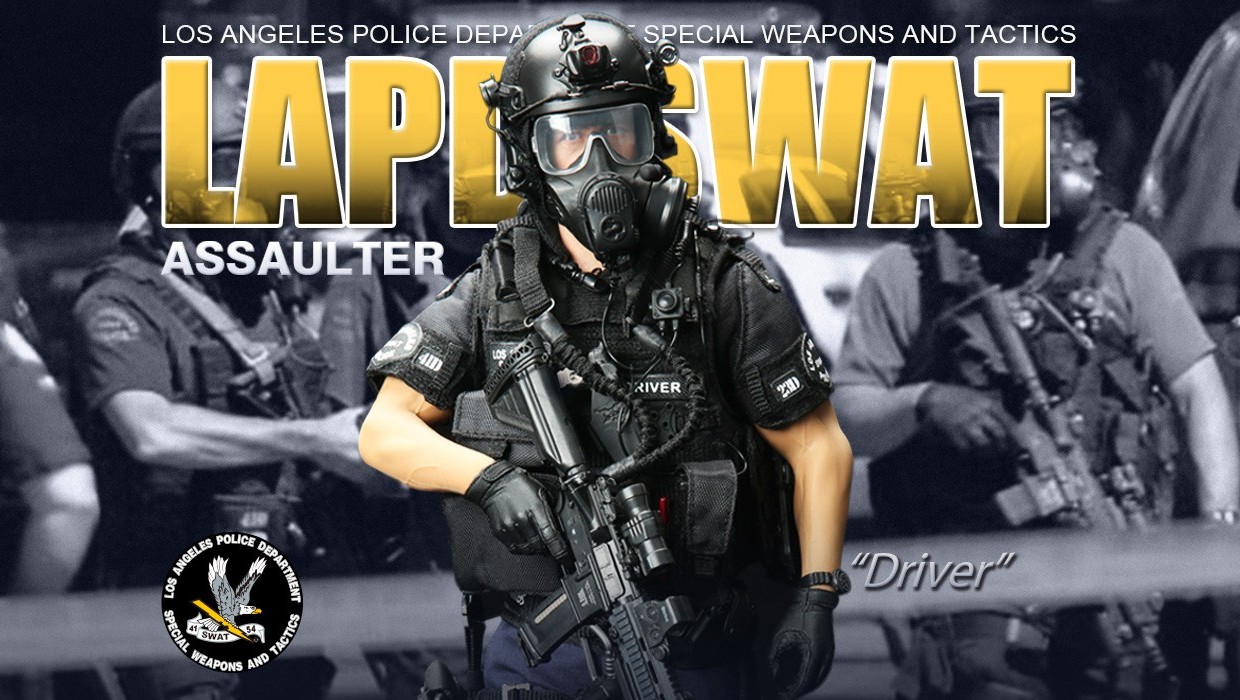DID发售洛城特警LAPD SWAT兵人 - 拆盒网